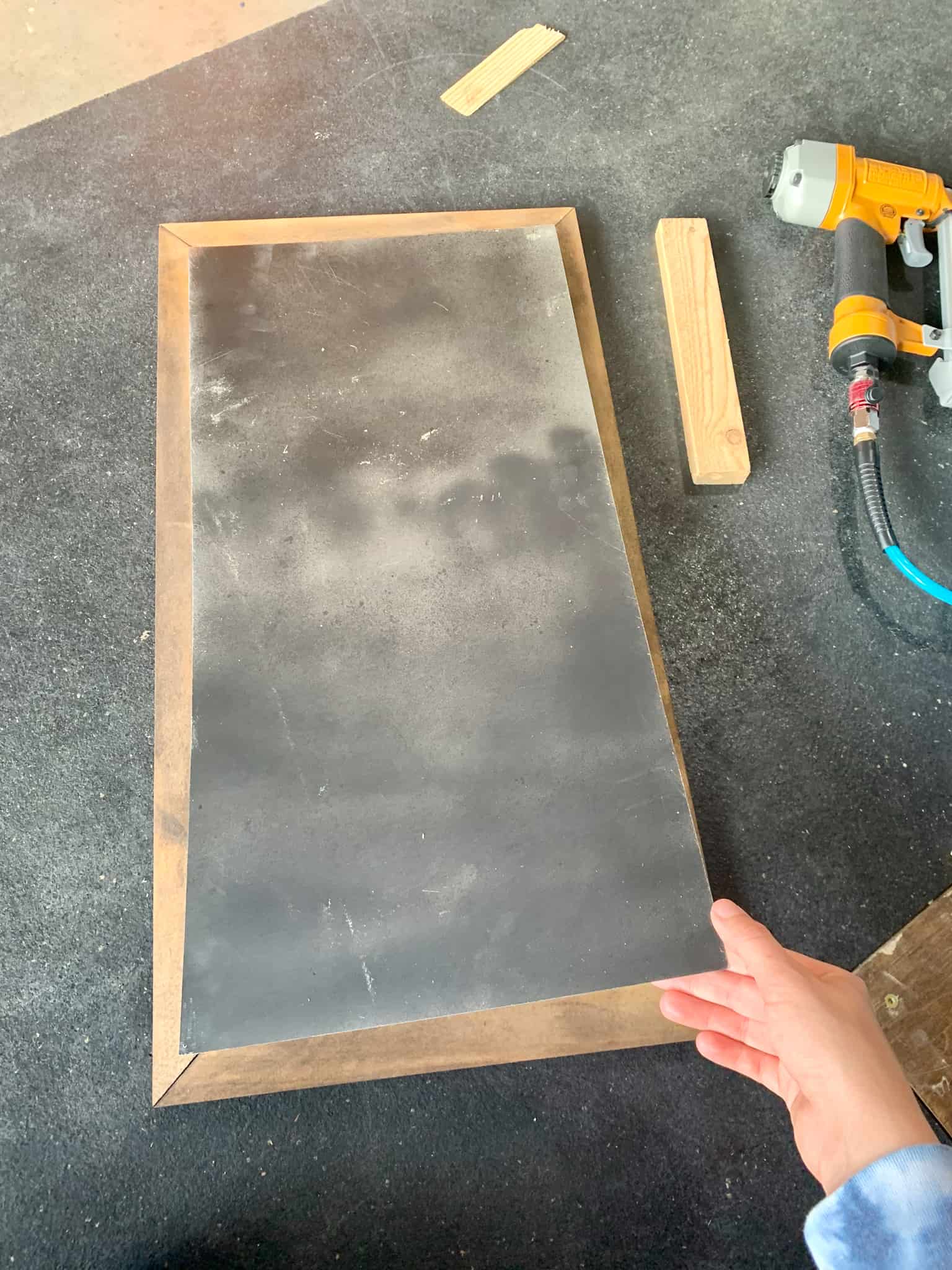 How to Make a DIY Magnetic Message Board - Simply DIY Home