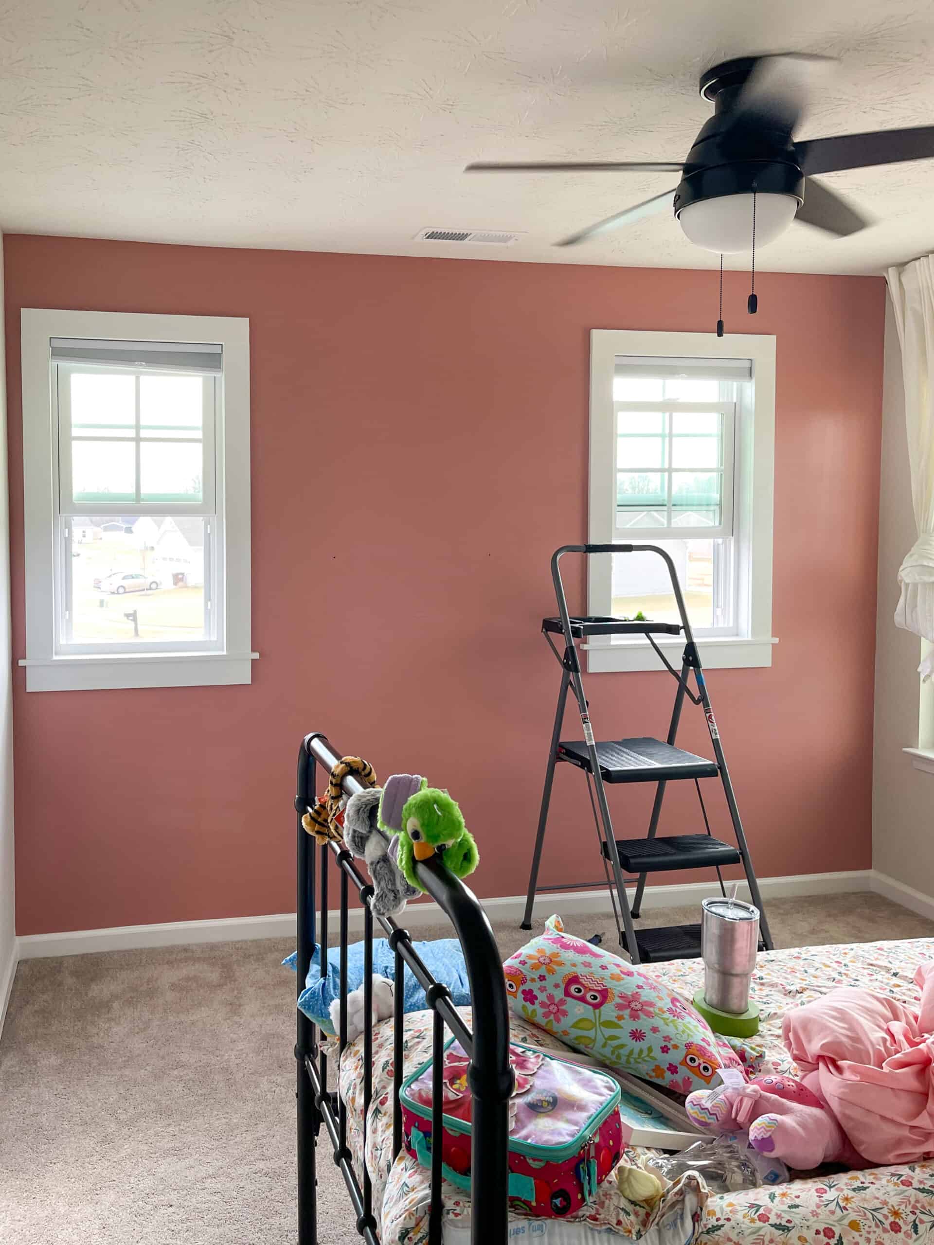 How To Install Easy DIY Farmhouse Style Window Trim - Simply DIY Home