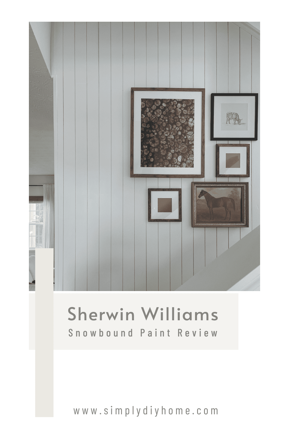Sherwin Williams Snowbound SW 7004: Paint Color Overview - Simply DIY Home