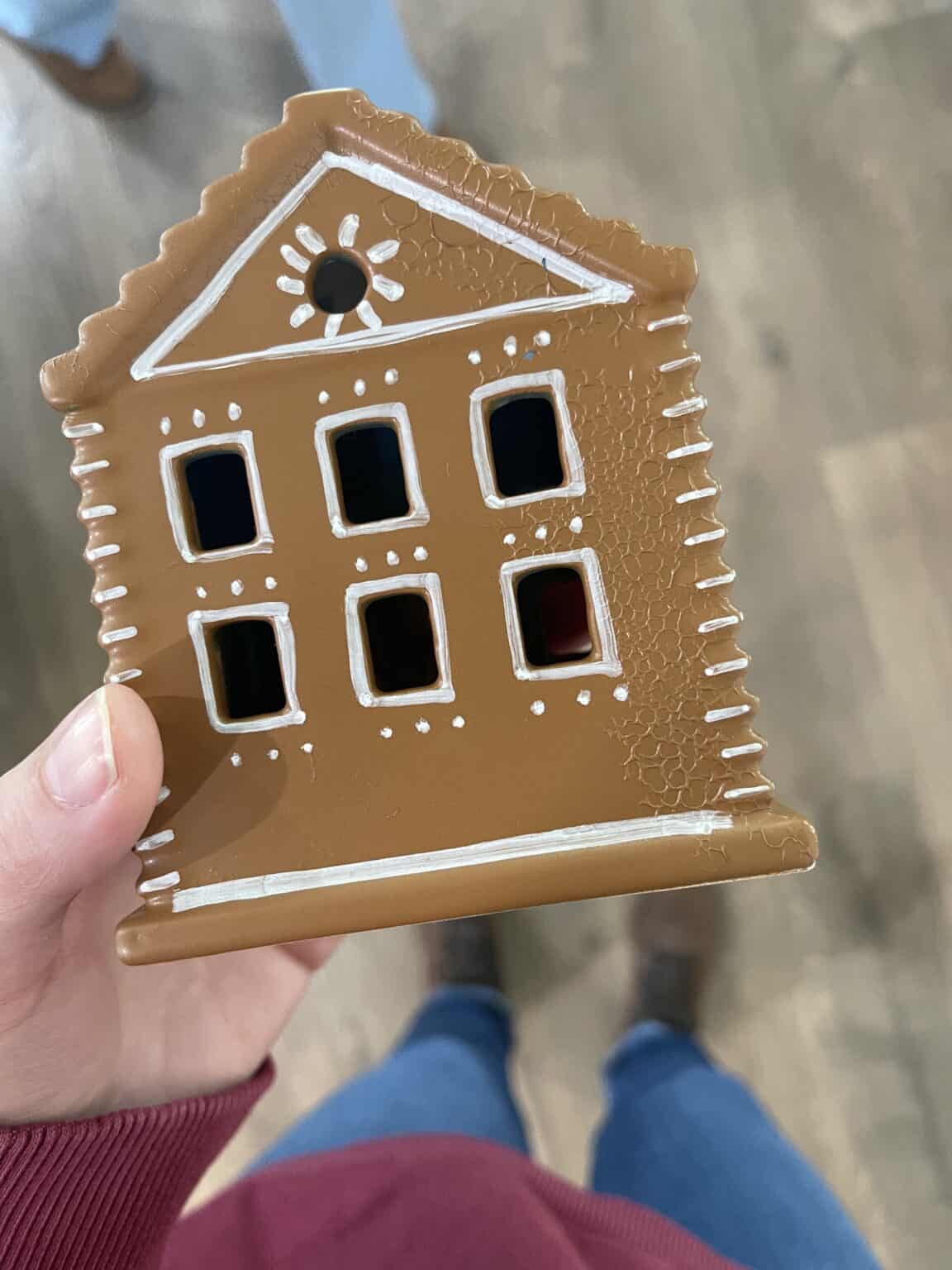 DIY Gingerbread Village Houses: Pottery Barn Dupe - Simply DIY Home