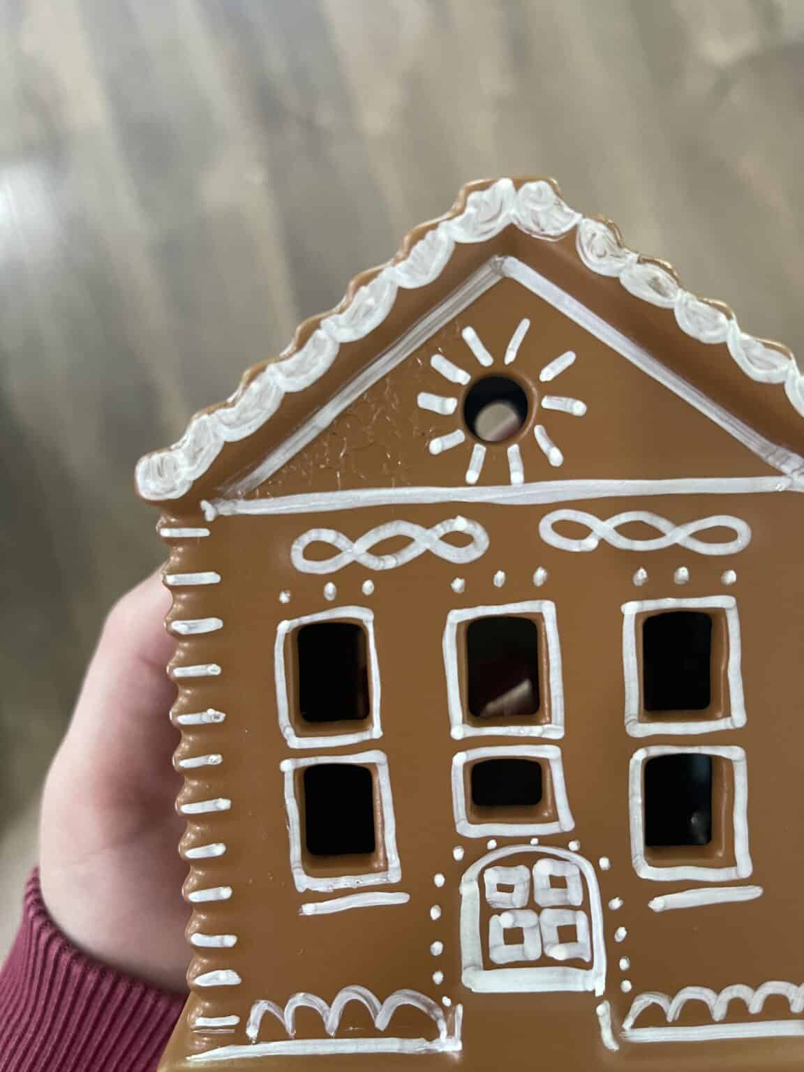 DIY Gingerbread Village Houses: Pottery Barn Dupe - Simply DIY Home