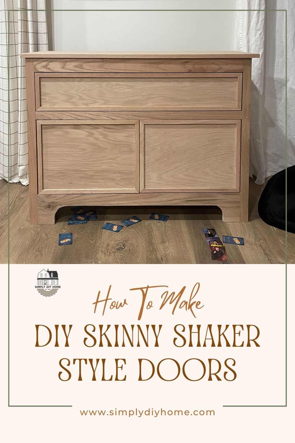 How To Make DIY Skinny Shaker Style Doors - Simply DIY Home How To Make DIY Skinny Shaker Style Doors - Simply DIY Home